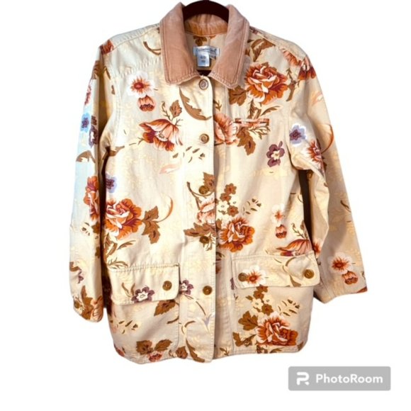 Coldwater Creek | Jackets & Coats | Vintage Cottagecore Barn Chore Coat ...